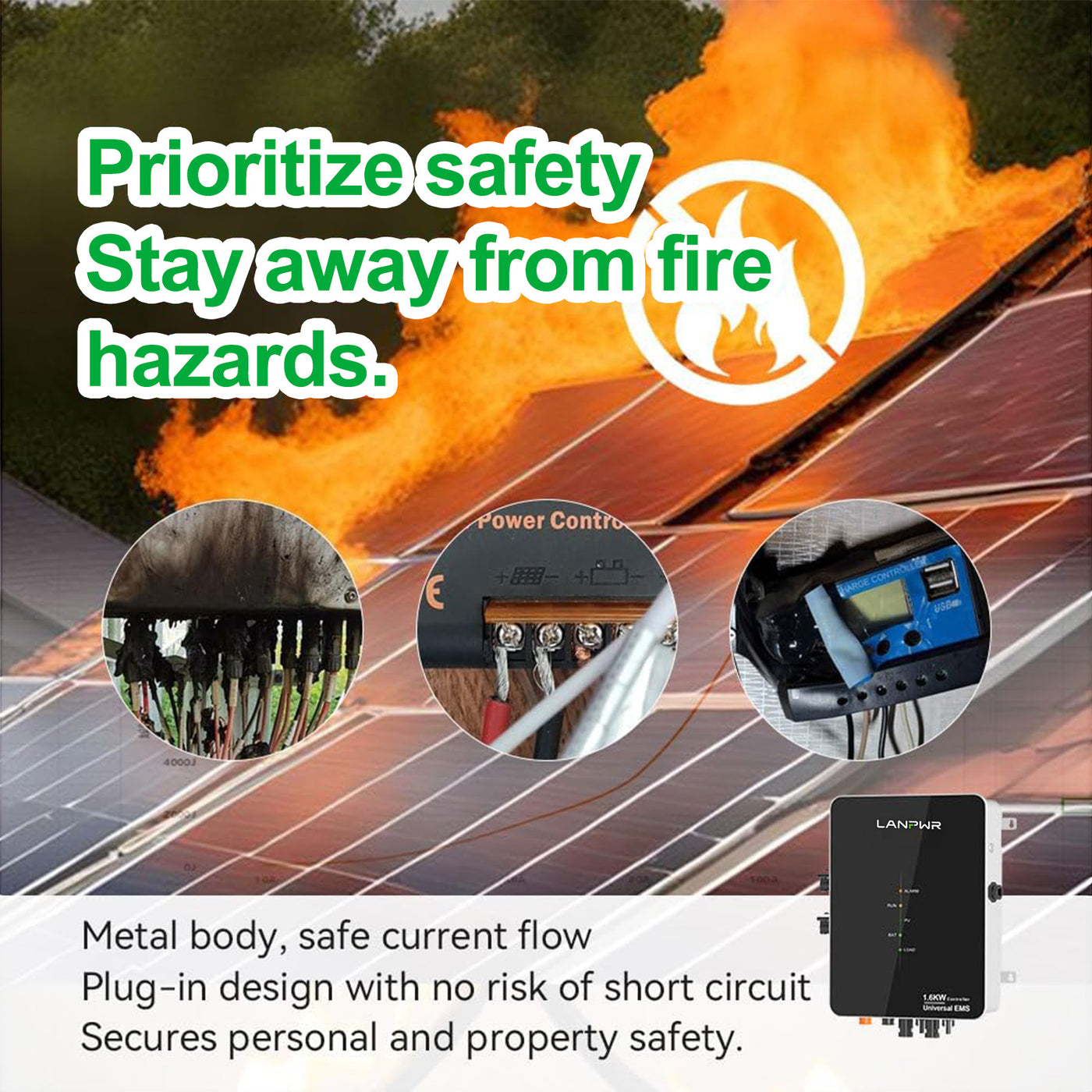 LANPWR Smart Solar Universal EMS Controller - Upgrading Balcony Microi